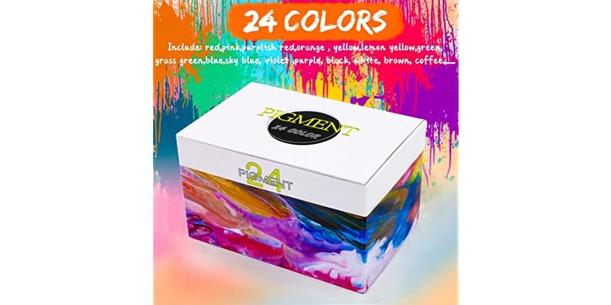 Pigment 24 Colors Epoxy Resin Dye
