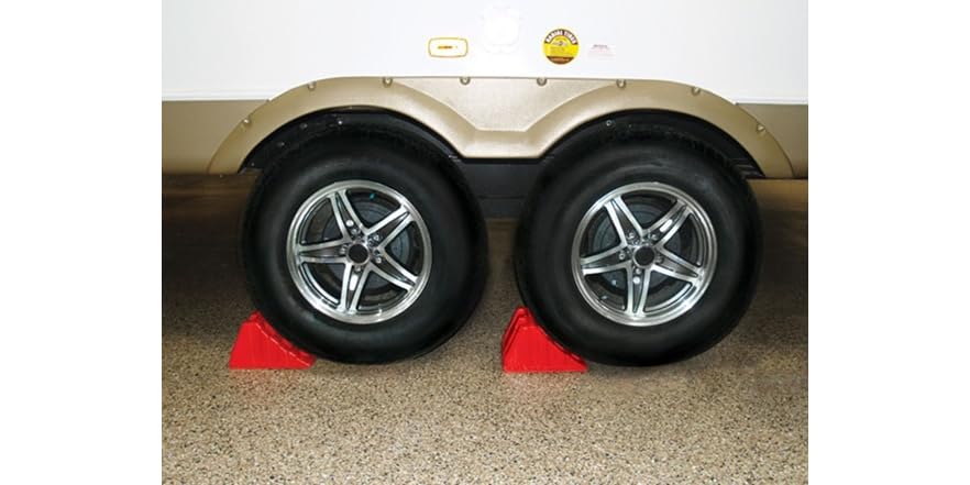 Red Lynx Wheel Chocks, 2- Pack