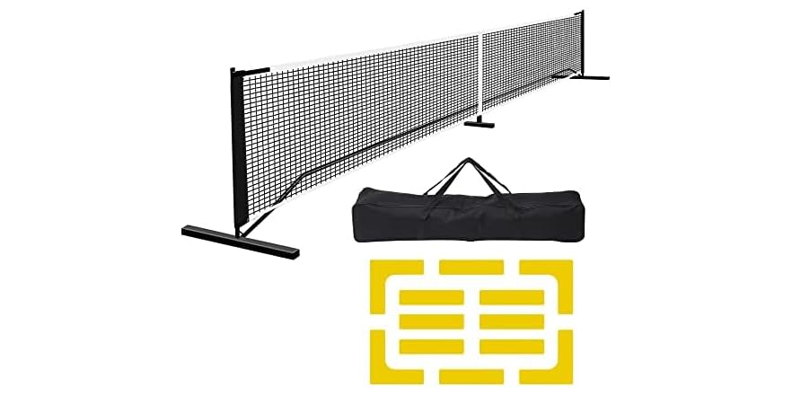DULCE DOM 22ft Pickleball Net Sets