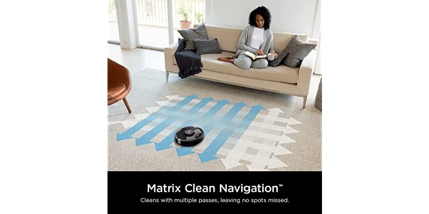 SHARK RV2620WD AI Ultra Robot Vacuum and Mop with Matrix Cle (Open Box)