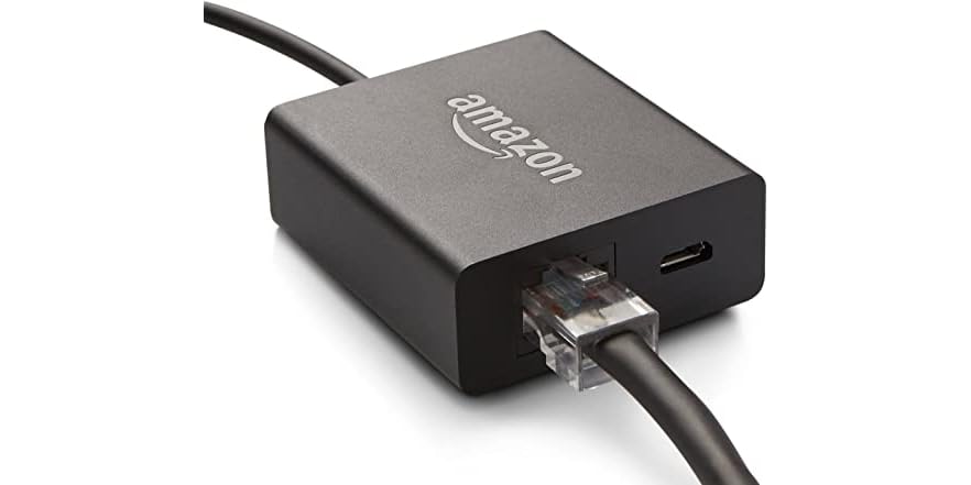 Ethernet Adapter for Amazon Fire