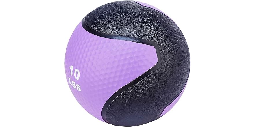 BalanceFrom Exercise Medicine Ball, 10 lbs
