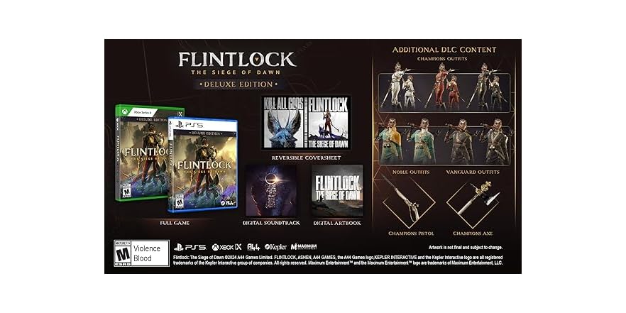 ***Maximum Entertainment Flintlock: The Siege of Dawn D