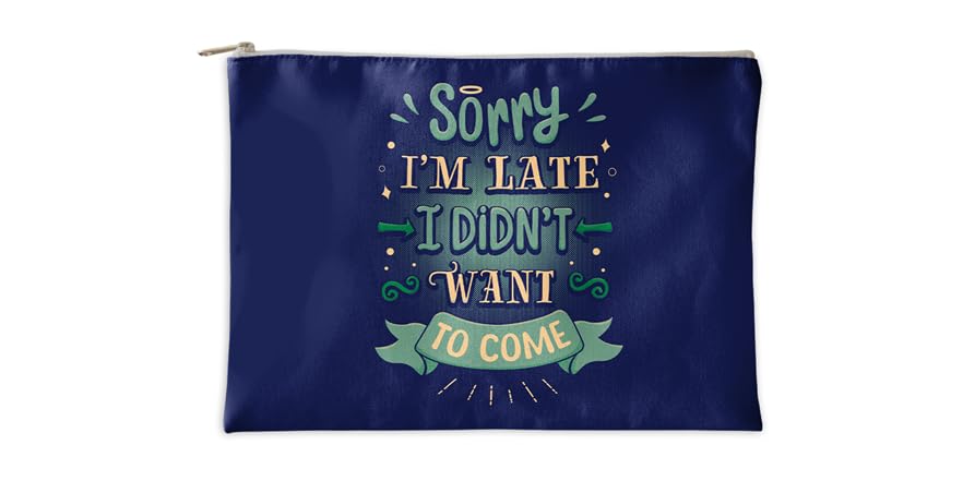 "Sorry, I'm Not Sorry" Accessory Pouch