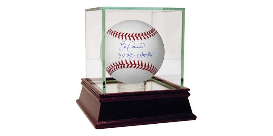 Eric Davis Signed Baseball, 90 Inscribeds Champs!