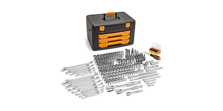GEARWRENCH 243pc 12 Pt. Mechanics Tool Set w/Box