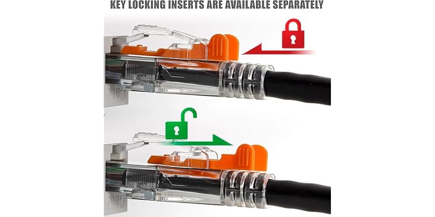 NTW 50' Lockable CAT6 net-Lock