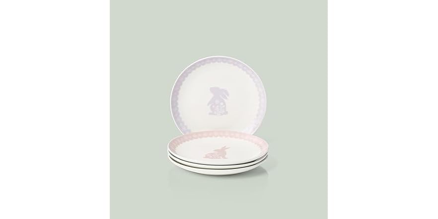 Oneida Bunny Hop Accent Plates, Set Of 4