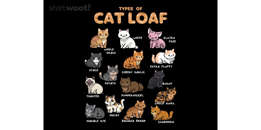 Types of Cat Loaf