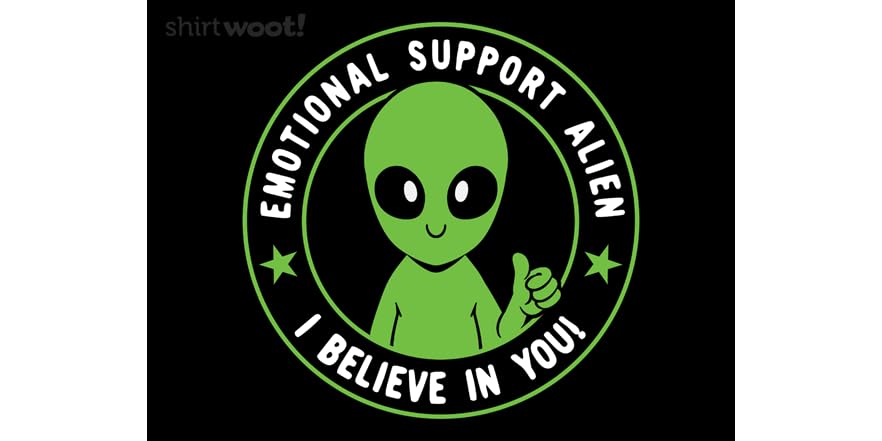 My Emotional Support Alien
