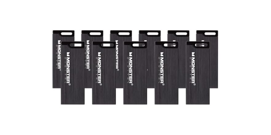 Monster USB Flash Drive 11-Pack - 32GB