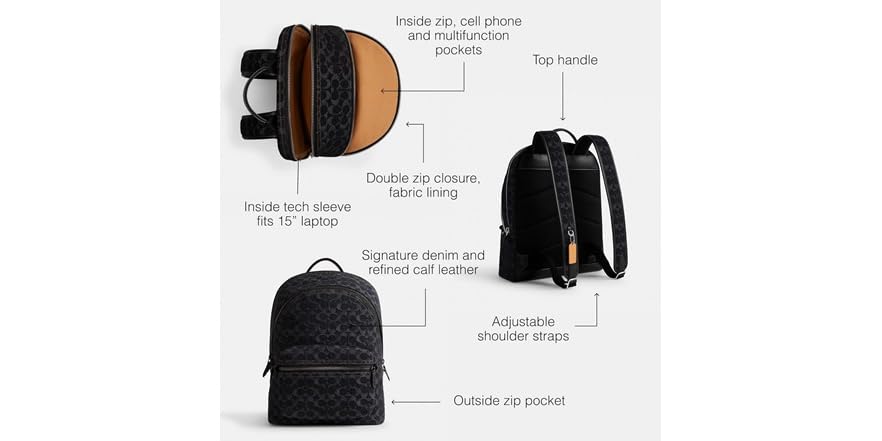 Coach Charter Backpack