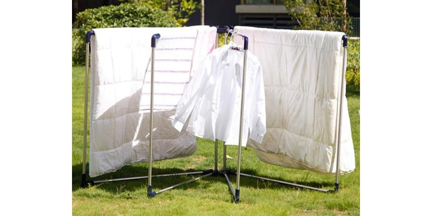Outdoor Blanket & Sheets Drying Rack