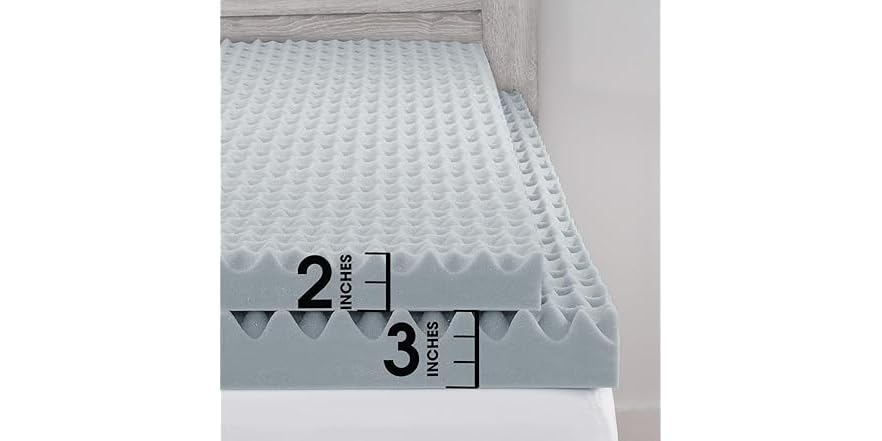2" Memory Foam Full Mattress Topper