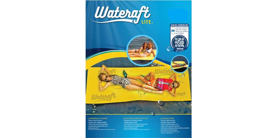 Wateraft Floating Mat & Pool Drifter Bundle