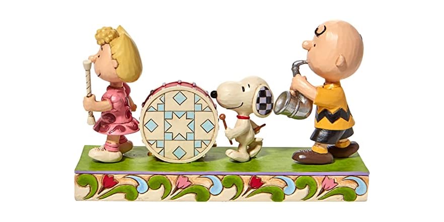Peanuts Marching Band Figurine, 4.62"