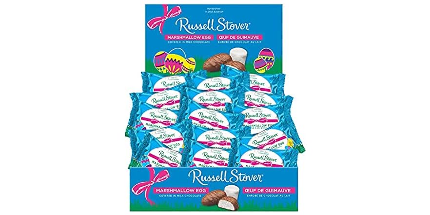 Russell Stover Milk Chocolate, Marshmallow Egg, 36ct