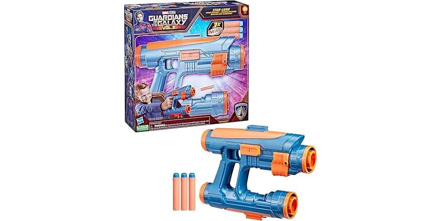 Nerf Star-Lord Quad Blaster