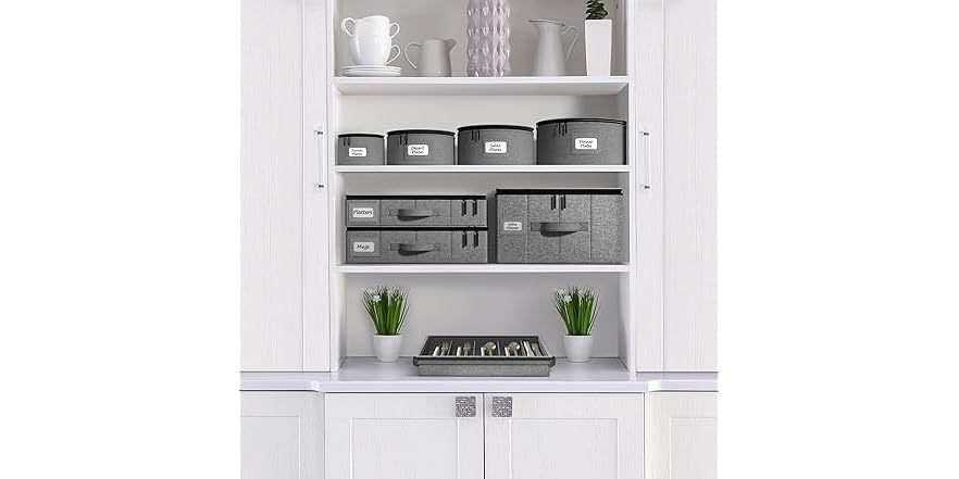 Sorbus 4Pc Hard Shell Round Storage Set