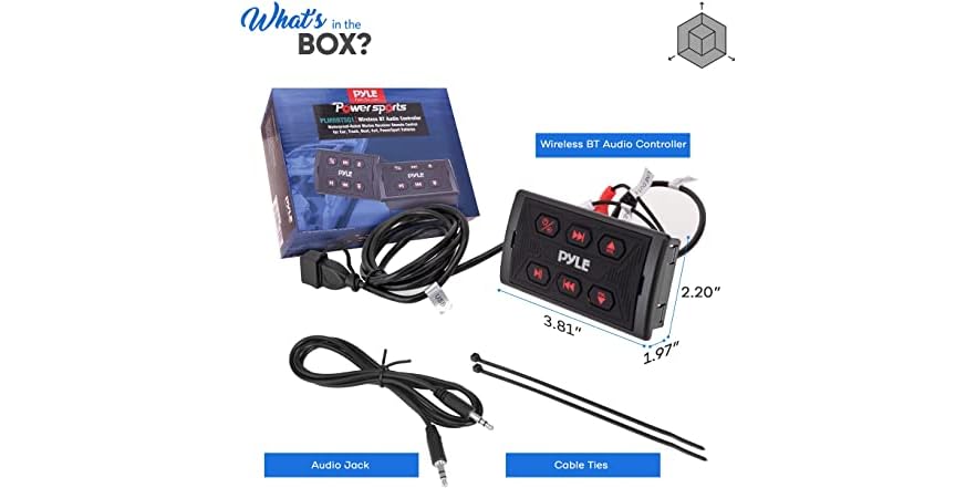 Wireless Bluetooth Audio Controller for Vehicles