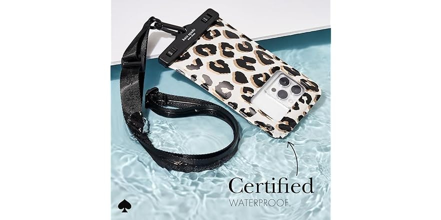 kate spade new york IP68 Floating Waterproof Phone Pouch
