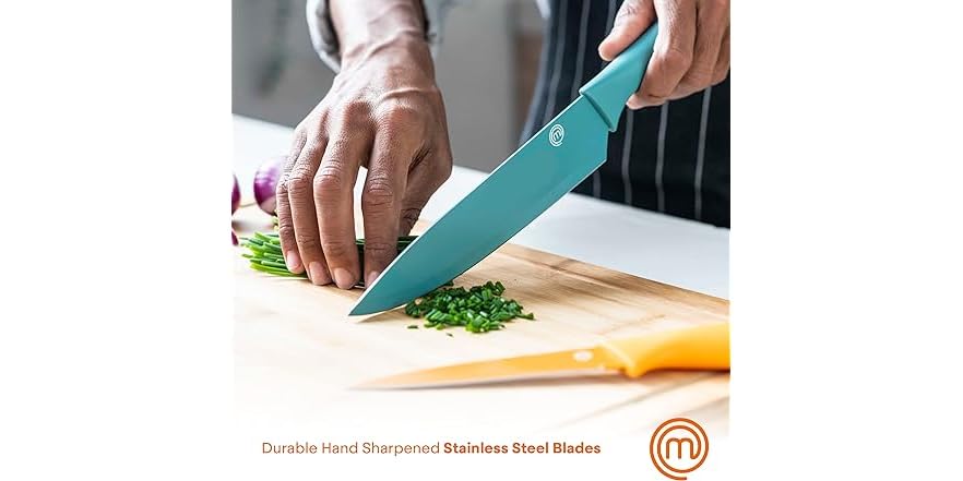MasterChef Kitchen Knives Set with Cover