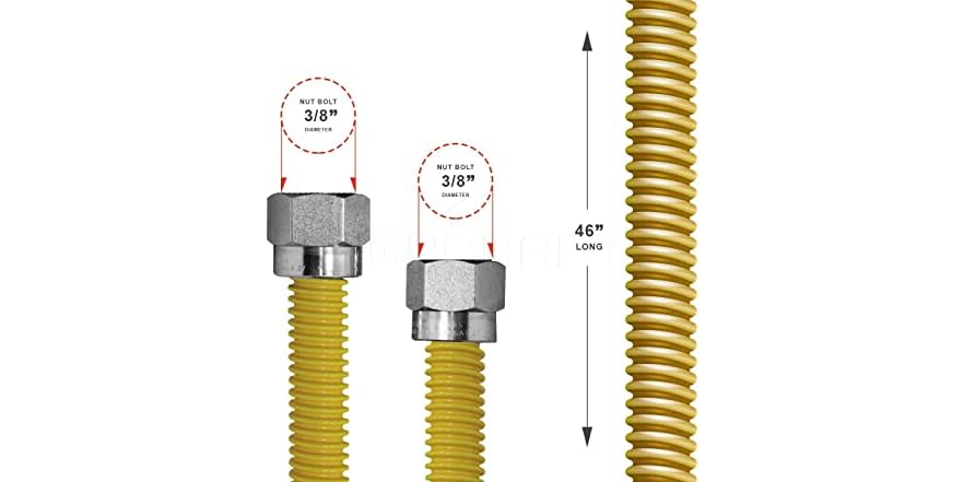 Flextron Epoxy Gas Line Connector