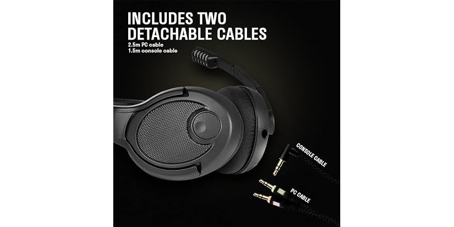 (NEW) Drop + EPOS PC38X Wired Gaming Headset w/Noise-Cancelling Microphone