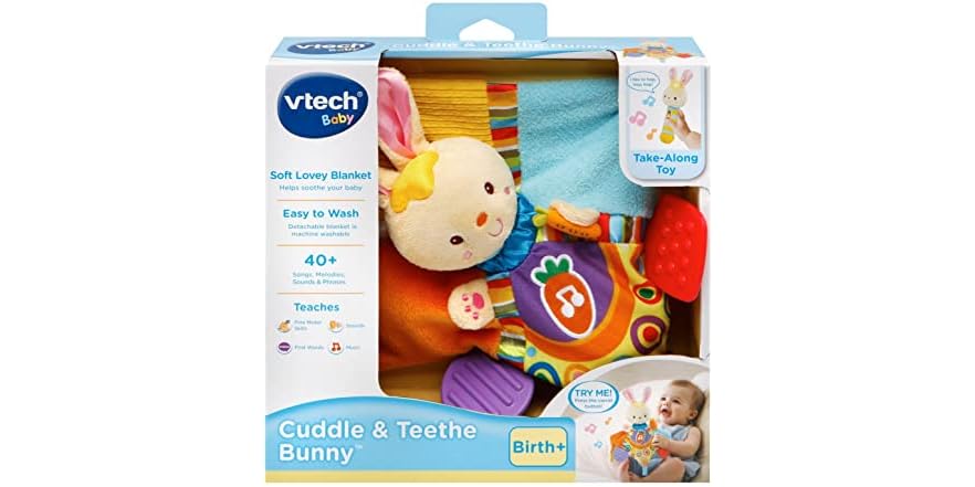 VTech Baby Cuddle & Teethe Bunny