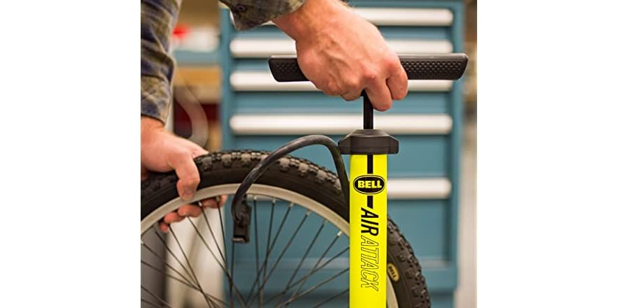 Bell Air Attack High Volume Bicycle Pump