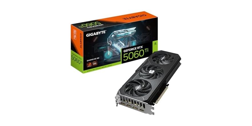 GIGABYTE GeForce RTX 5060 Ti Gaming OC 8G Graphics Card