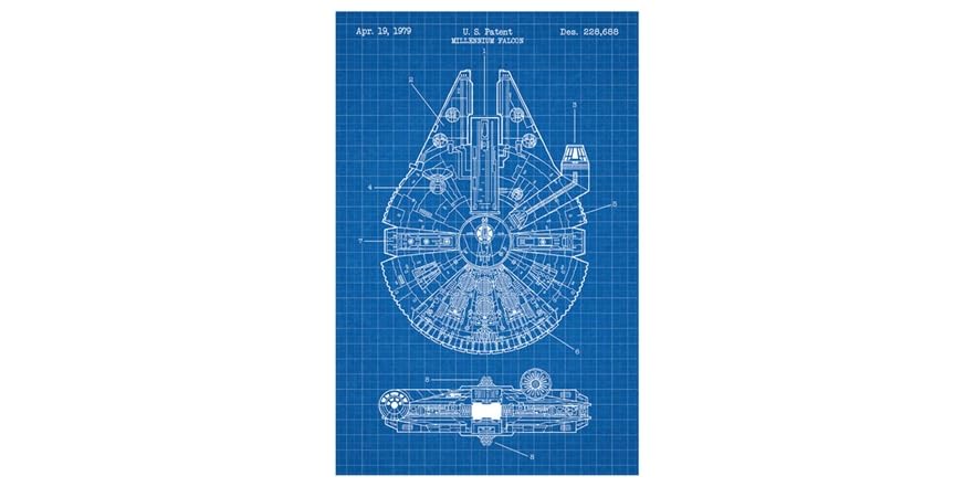Star Wars Millennium Falcon - Blueprint