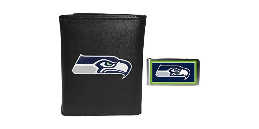 Siskiyou NFL Trifold Wallet Money Clip
