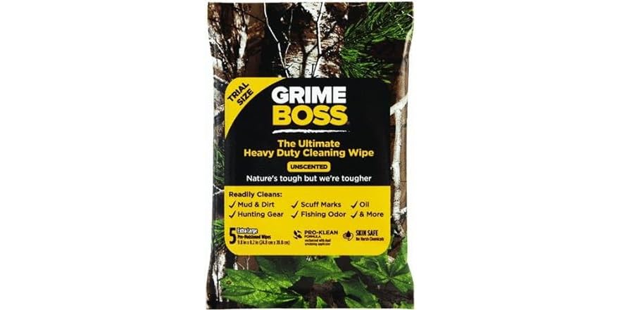 Nicepak Products Grimeboss Wipe - 5ct