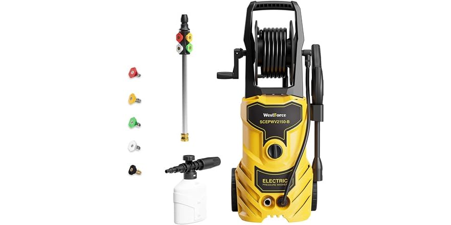 Upgraded WestForce 3350 PSI Electric Pressure Washer