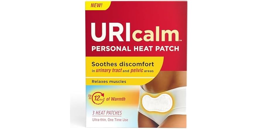 Uricalm Heat Patches 3ct
