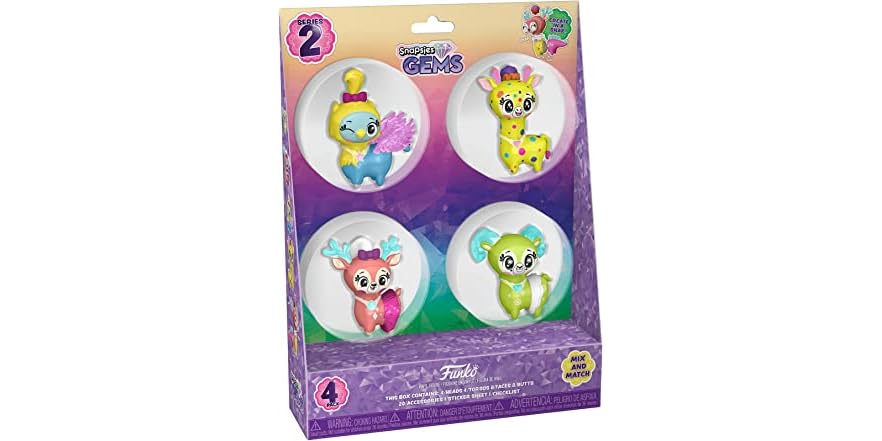 Funko Funko Snapsies: W3 Gems - 4PK (Easter)