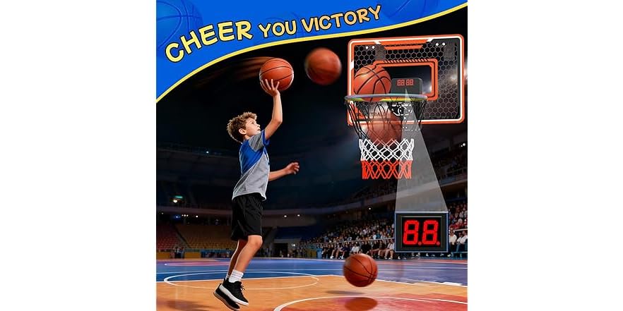 LED Basketball Hoop