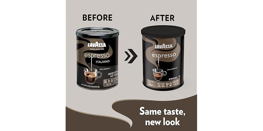 Lavazza Caffe Espresso Ground Coffee Blend