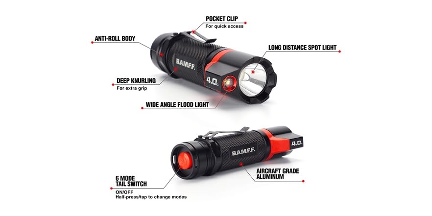Striker Concepts Dual LED Flashlight