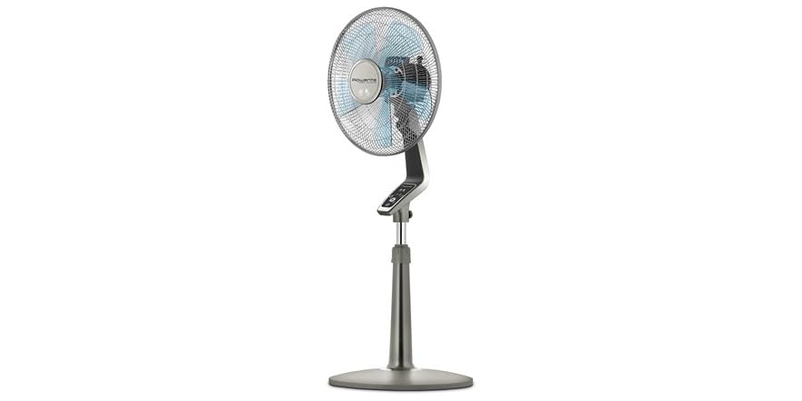 Rowenta Oscillating Standing Fan, 4 Speed