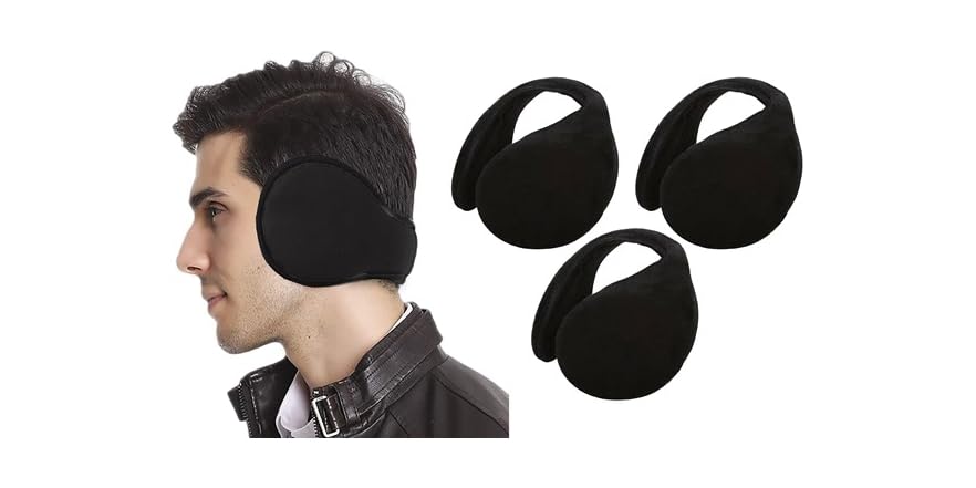 Large Size Multi-Pack Classic Fleece Ear Muffs