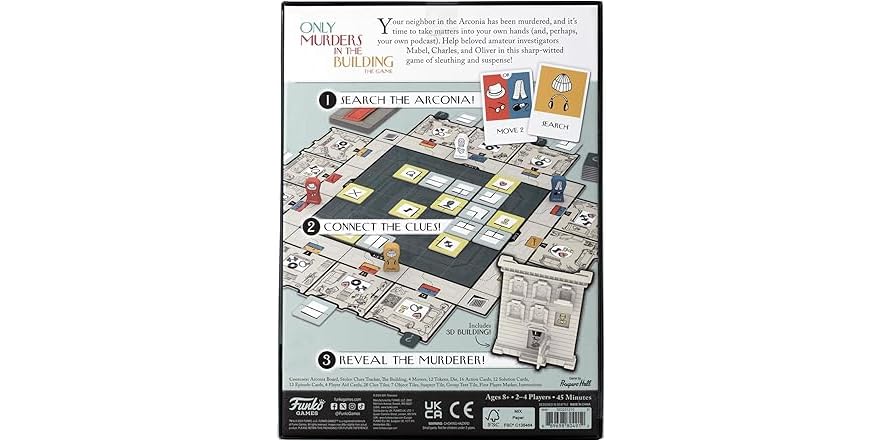 Only Murders Building Board Game
