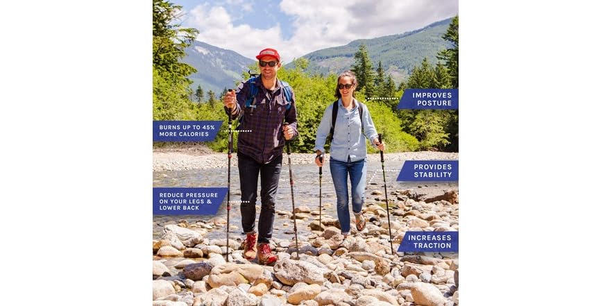 Cascade Mountain Tech Trekking Poles