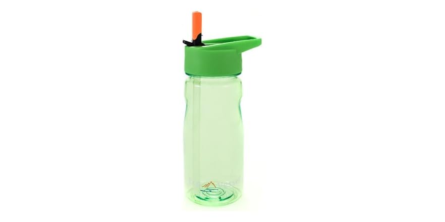 Wave Tritan Plastic Straw Top Bottle
