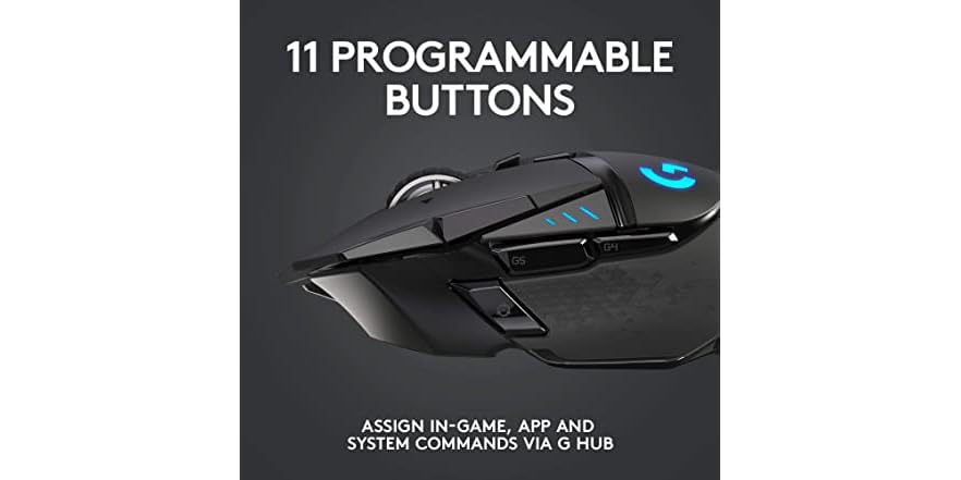 Logitech G502 Lightspeed Wireless Gaming Mouse (Open Box)