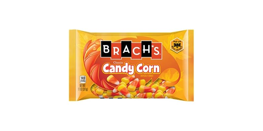 Brach's Classic Candy Corn, Made with Real Honey (Classic 11-oz Bag, 6 Pack