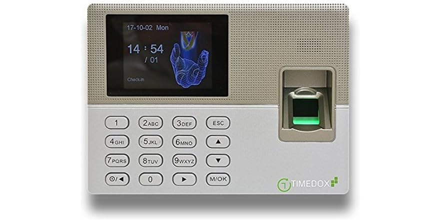 Timedox Biometric Fingerprint Time Clock