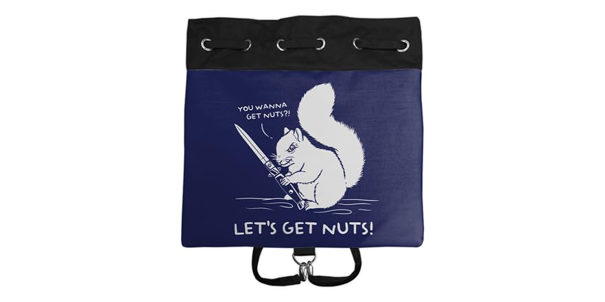 LET'S GET NUTS! Cinch Sack