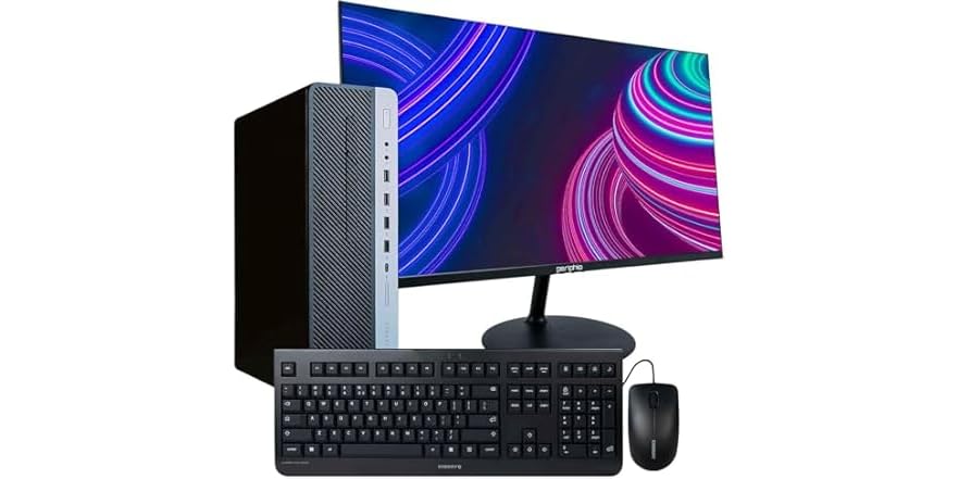 HP Prebuilt Gaming Desktop Computer, Intel i5-7500 3.40GHz